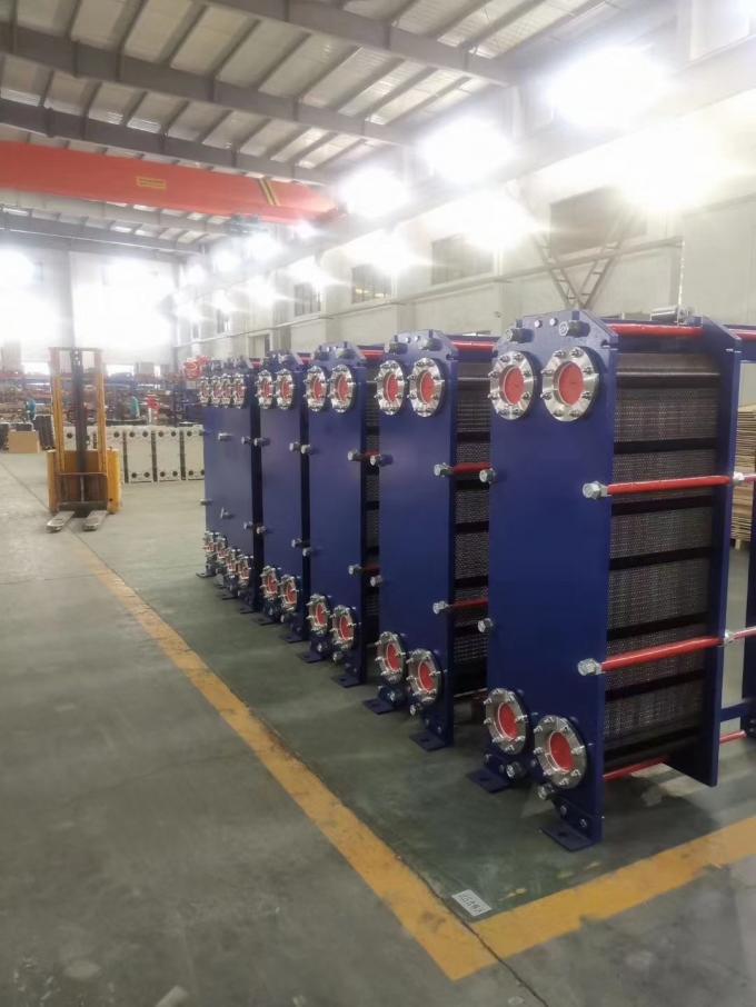 Cross Flow Metalurgi Desalinasi PHE Sondex S14 Plat Heat Exchanger Gasket