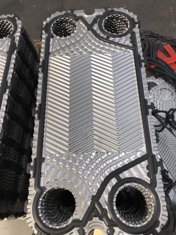 Cross Flow Metalurgi Desalinasi PHE Sondex S14 Plat Heat Exchanger Gasket